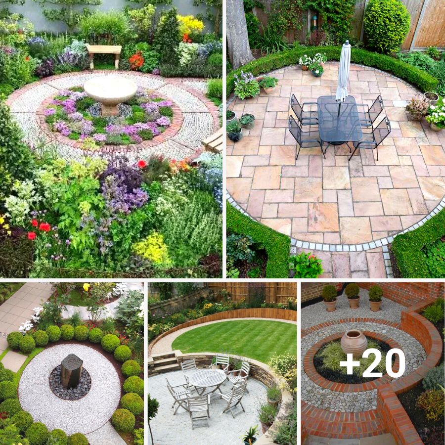20 Circular Garden Ideas - BIENTIN