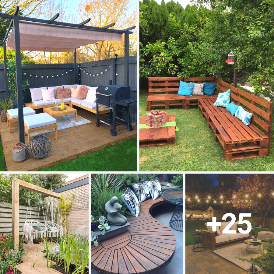30 Dreamy Backyard Seating Ideas - BIENTIN