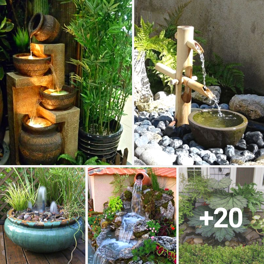 25 Unique Water Fountain Ideas For Your Backyard - BIENTIN
