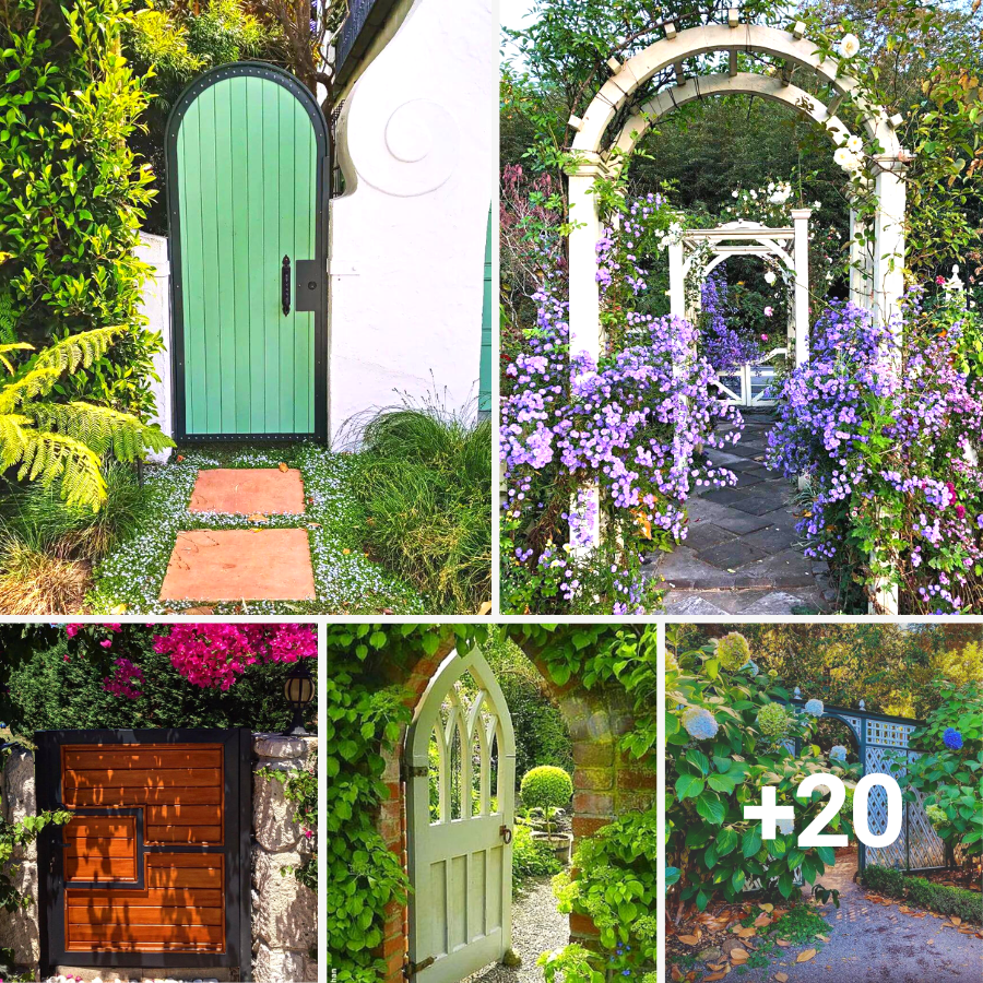 25 Gorgeous Garden Gate Landscaping Ideas - BIENTIN