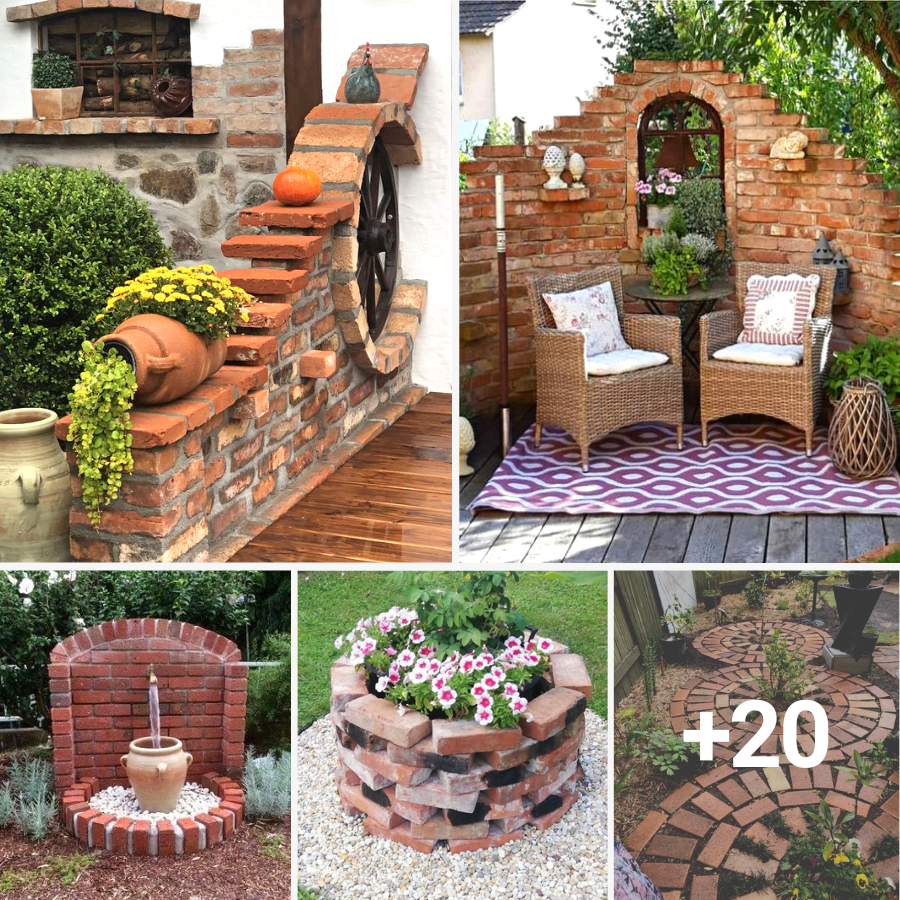 30 Great Brick Design Ideas For Your Garden - BIENTIN