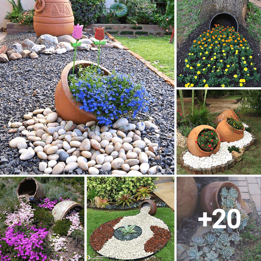 30 Stunning DIY Spilling Flower Pot Ideas For Your Garden - BIENTIN