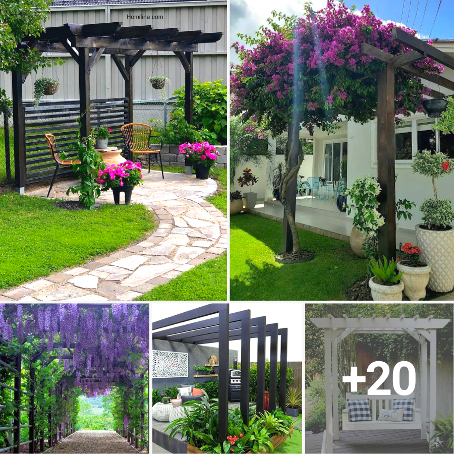 30 Stunning Pergola Ideas That You Should Try - BIENTIN