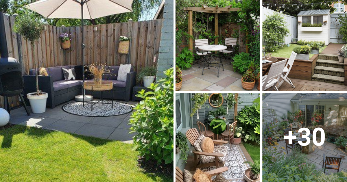 20 Stunning Small Patio Garden Ideas That You Should Try - BIENTIN