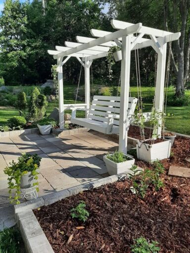 30 Great Garden Swing Ideas for Your Outdoor Oasis - BIENTIN